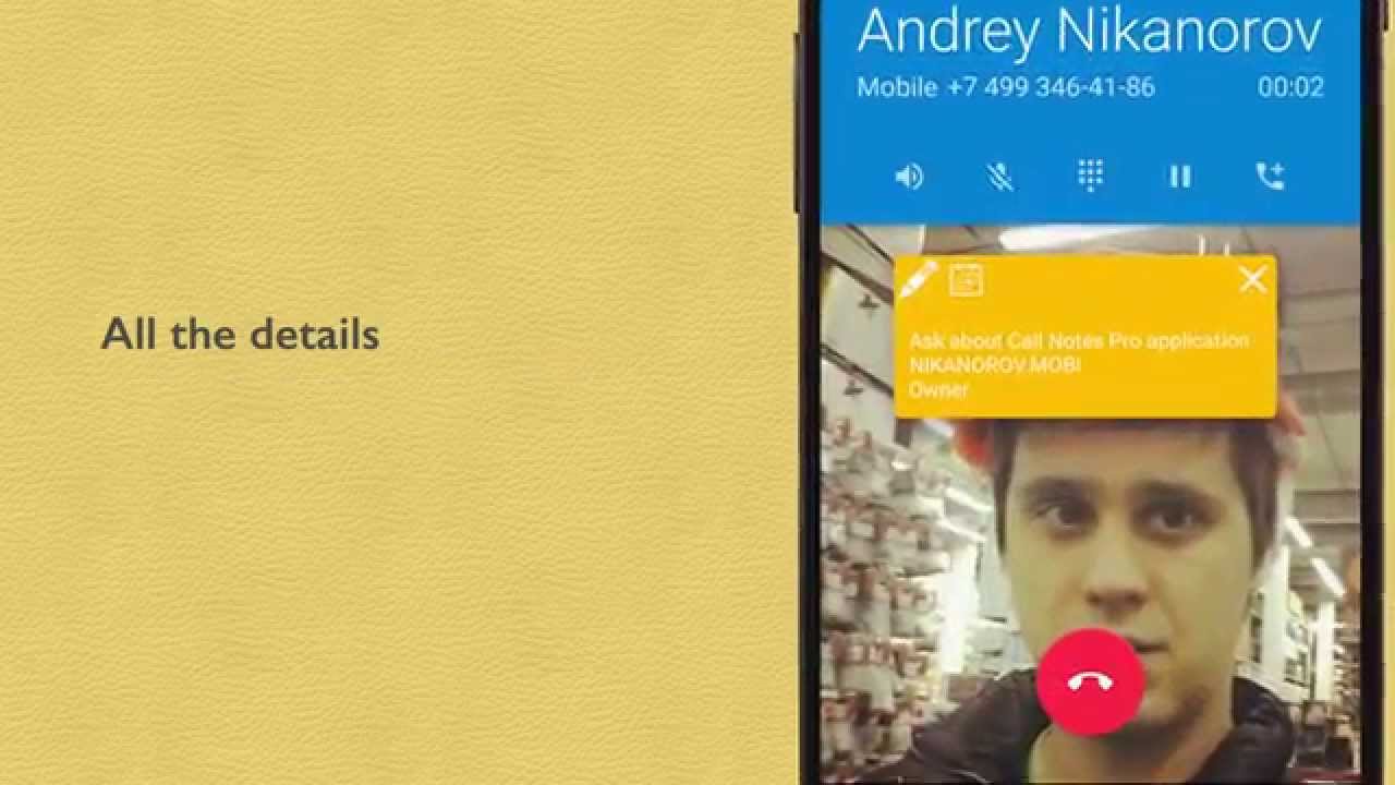 Call Notes Pro, a useful tool for your Android you can now download ...