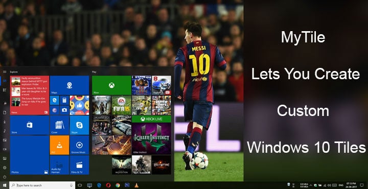 How to Create Custom Windows 10 Tiles for Start Menu - QuickHax